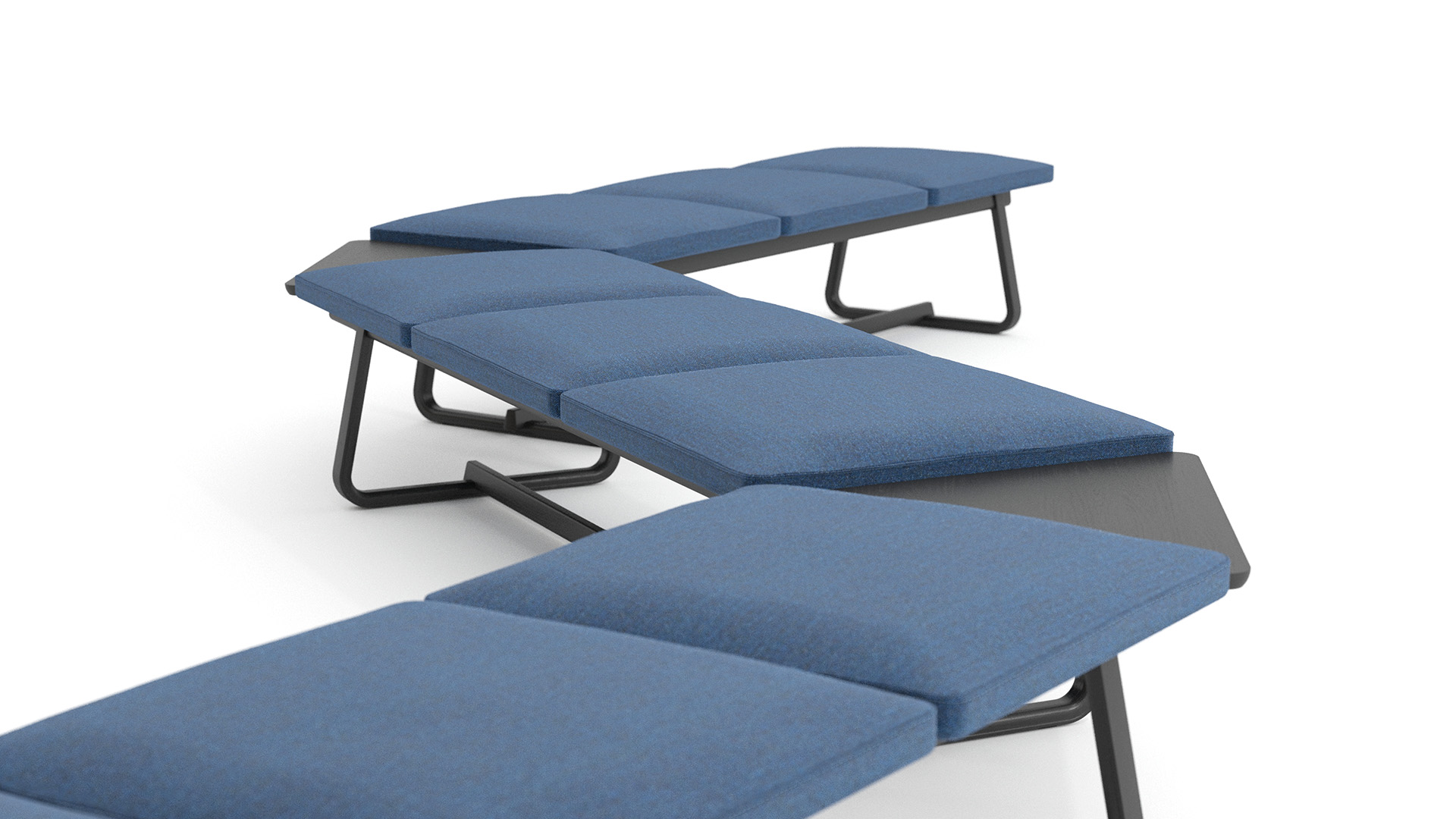 Wooden Modular Bench - Theo Furniture