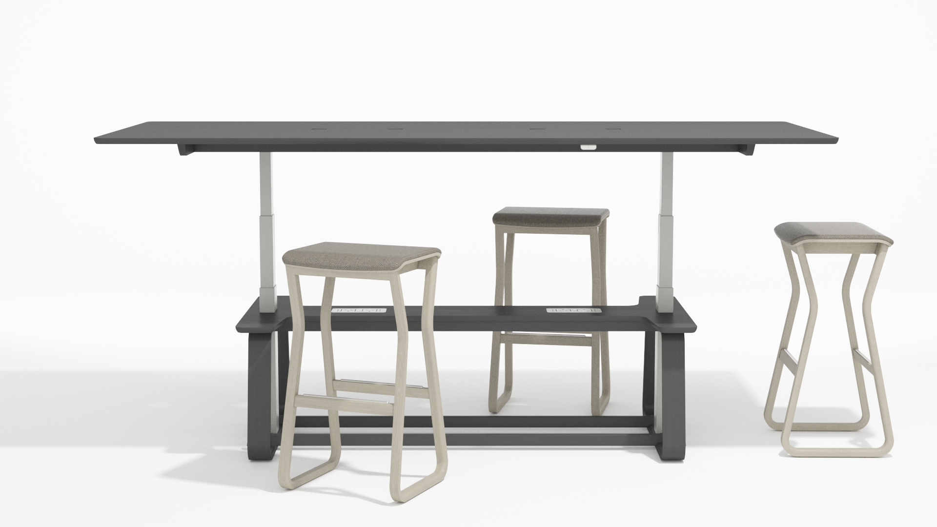 Height Adjustable Table - Sit Stand Table - Theo Furniture UK